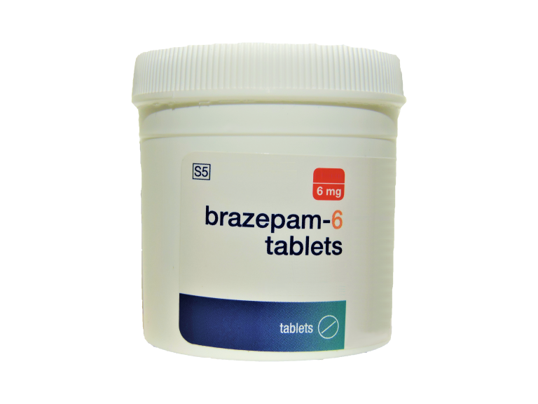 Brazepam (Bromazepam) 6mg/30tabs - Rx Direct Meds