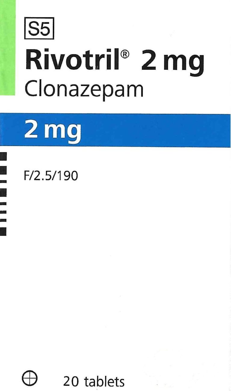 Rivotril (Clonazepam) 2mg/20tabs - Rx Direct Meds